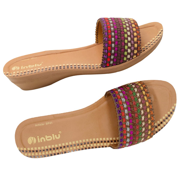 Inblu Women Slipper #SP41 - MULTI – The Condor Trendz Store
